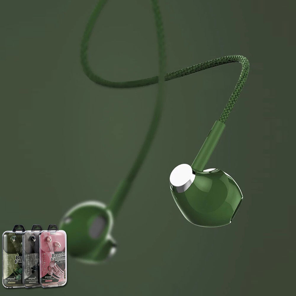 Small Talk RM-330 (Green,Earphone ) - หูฟัง REMAX | Remax Thailand